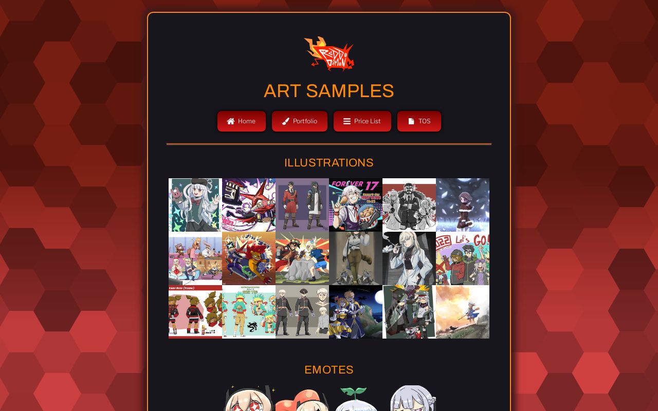 ART PORTFOLIO - Reddo's Commissions